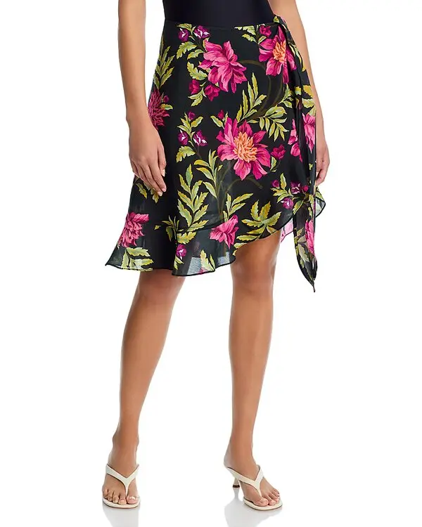 Kobi Halperin Marlo Skirt Swim Cover-up - Black Multi