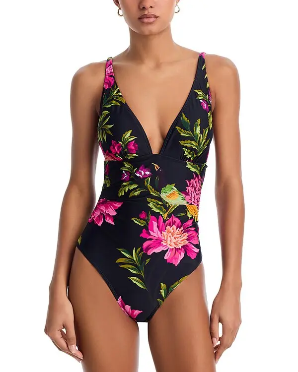 Kobi Halperin Cornelia One Piece Swimsuit - Black Multi