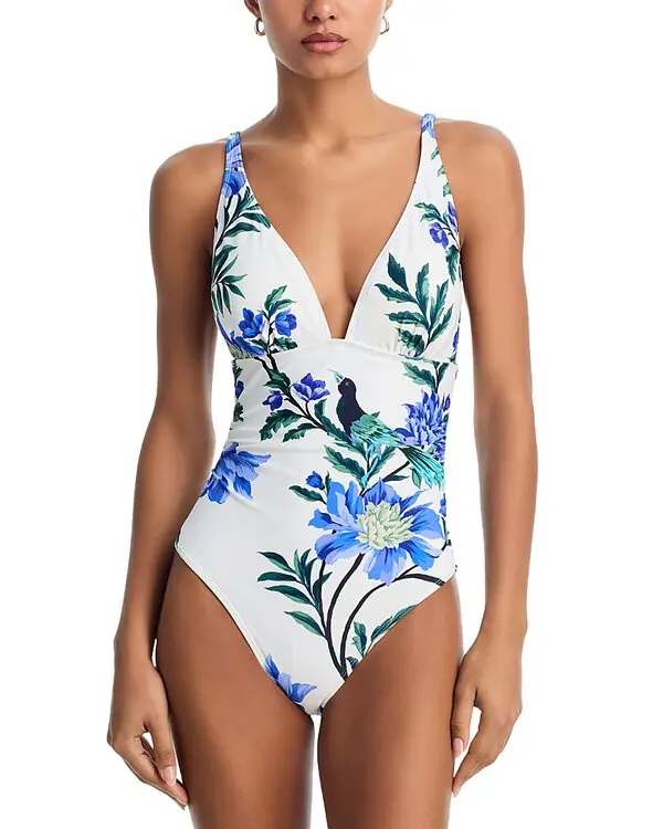 Kobi Halperin Cornelia One Piece Swimsuit - Ivory Multi