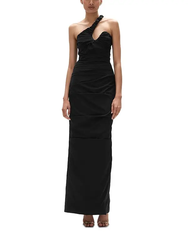 Rachel Gilbert Freda Ruched Gown