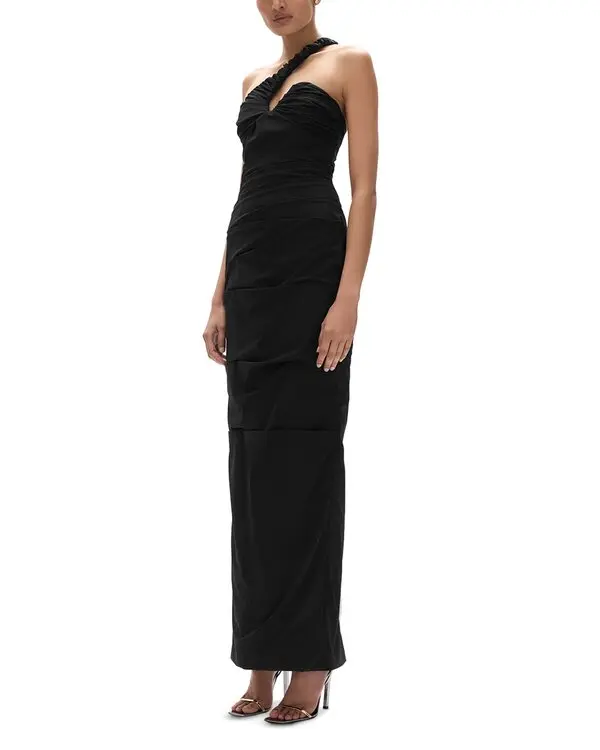 Rachel Gilbert Freda Ruched Gown