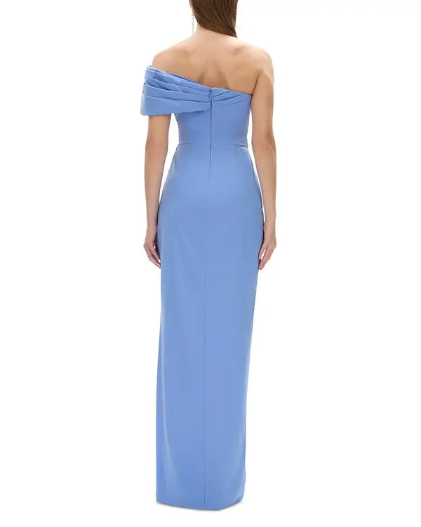 Rachel Gilbert Gale Off-the-shoulder Gown