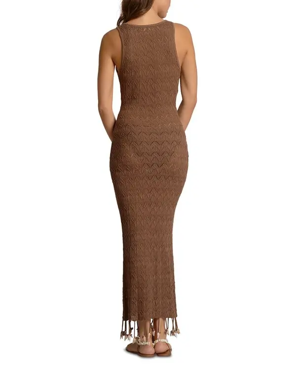 Elan Reversible Shell Trim Swim Cover Up Dress