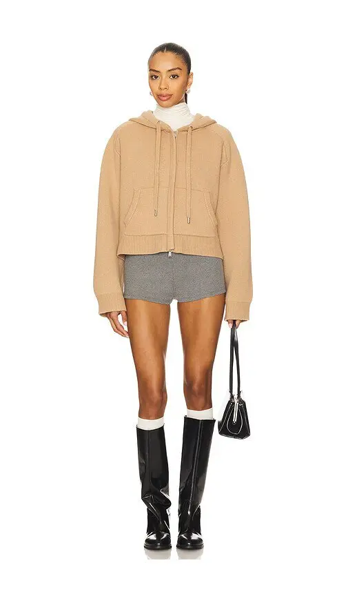 Simkhai Dakota Cropped Hoodie