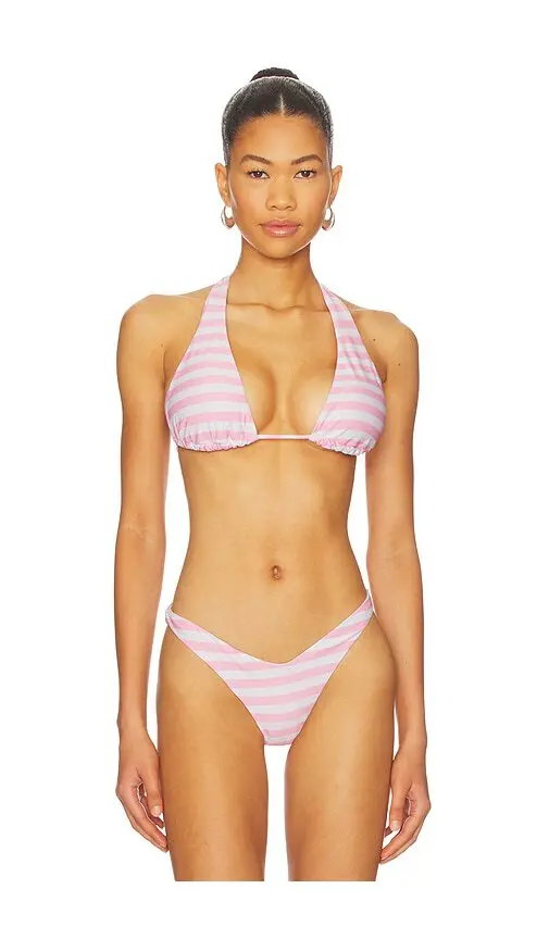 POST SWIM Lolo Halter Bikini Top - Hope Lines