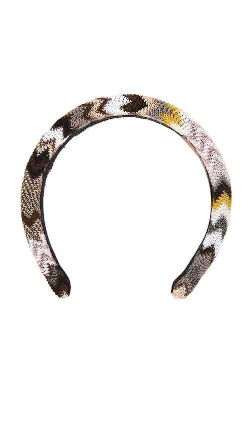 Missoni Hair Band - Mocha Multicolor