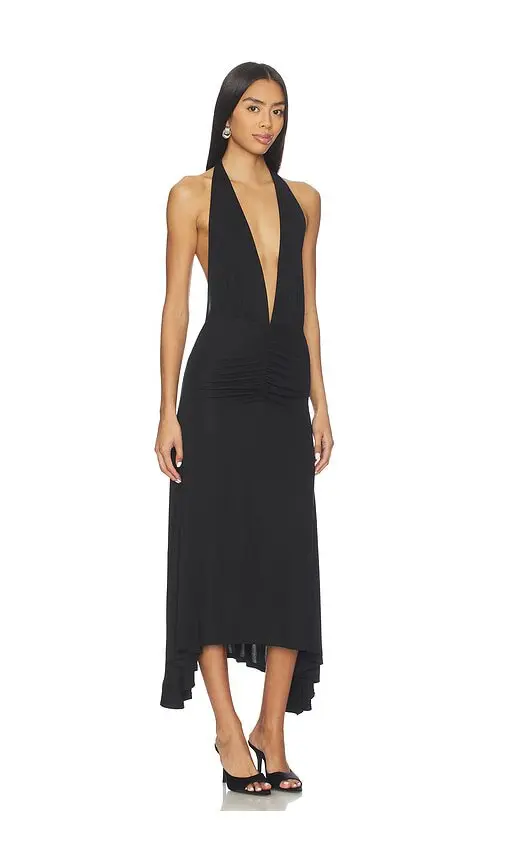 WeWoreWhat Halter Midi Dress