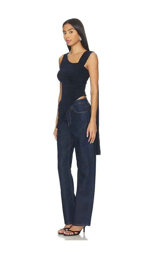 WeWoreWhat One Shoulder Draped Top