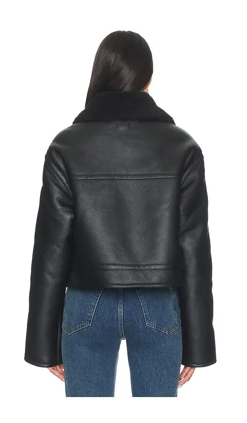 Superdown Lucinda Faux Leather Jacket