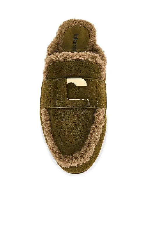 Lola Cruz Shearling Loafer