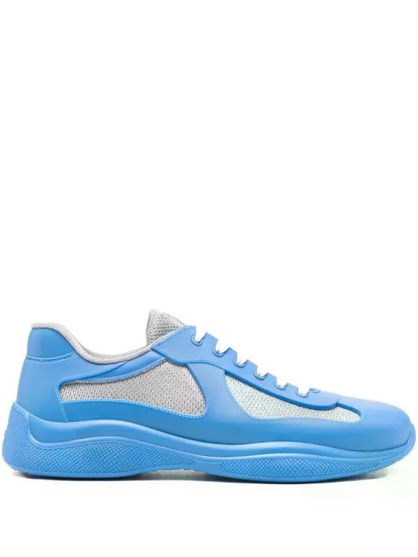 Prada 25mm America's Cup Sneakers - Blue