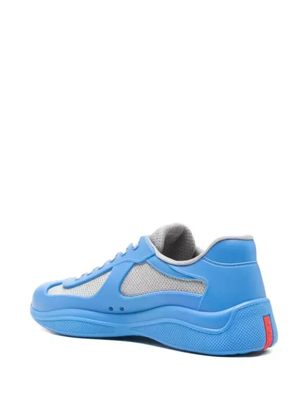 Prada 25mm America's Cup Sneakers - Blue