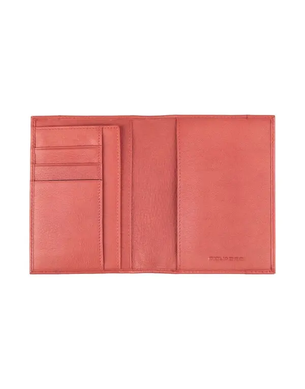 PIQUADRO Document Holder Cow Leather - Brown