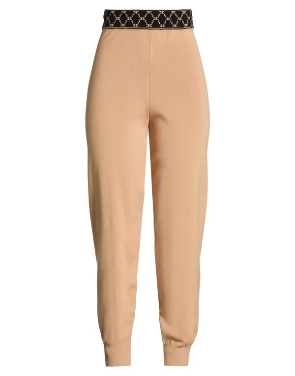 Elisabetta Franchi Knitted Two-tone Relaxed Fit Joggers