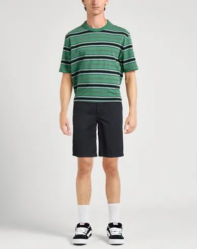 Eleventy Cotton Twill Mid Rise Shorts - Navy