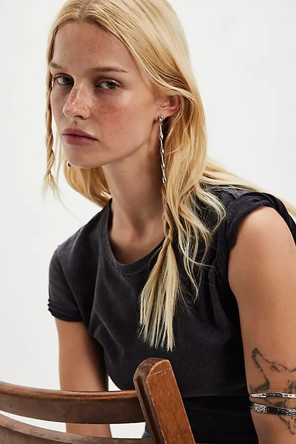 Free People Raindrop Dangle Earrings