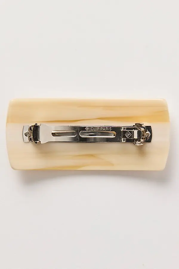 MACHETE Box Barrette - Alabaster