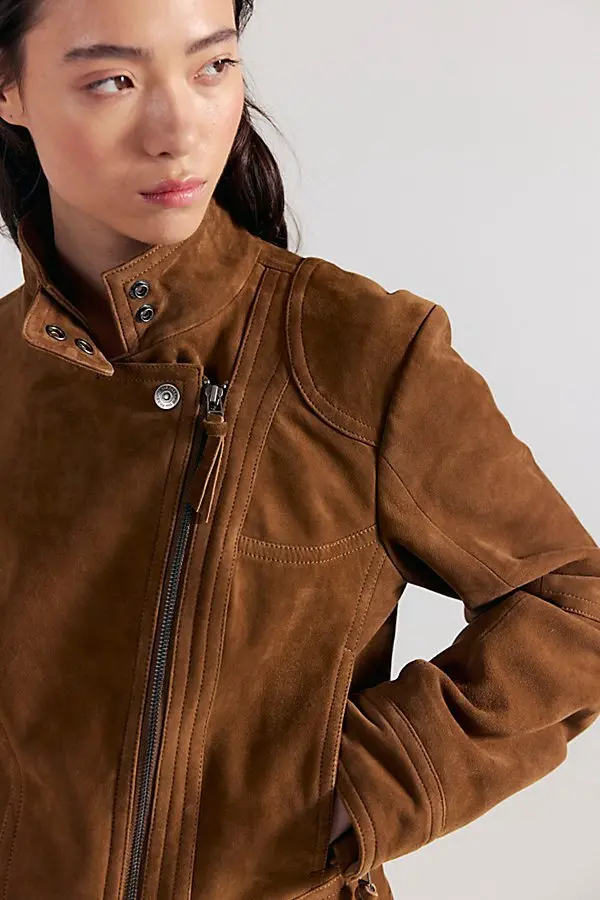 Free People We The Free Circe Suede Jacket
