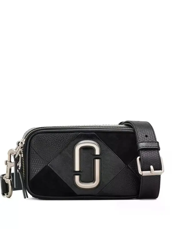 Marc Jacobs Snapshot Patchwork-design Crossbody Bag - Black