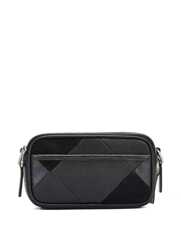 Marc Jacobs Snapshot Patchwork-design Crossbody Bag - Black