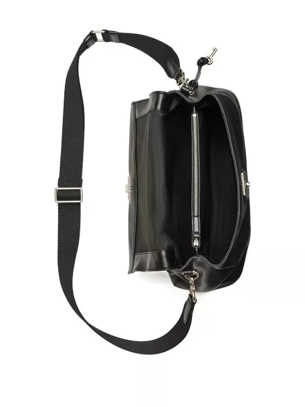 Marc Jacobs Cristina Ruched-detail Shoulder Bag - Black