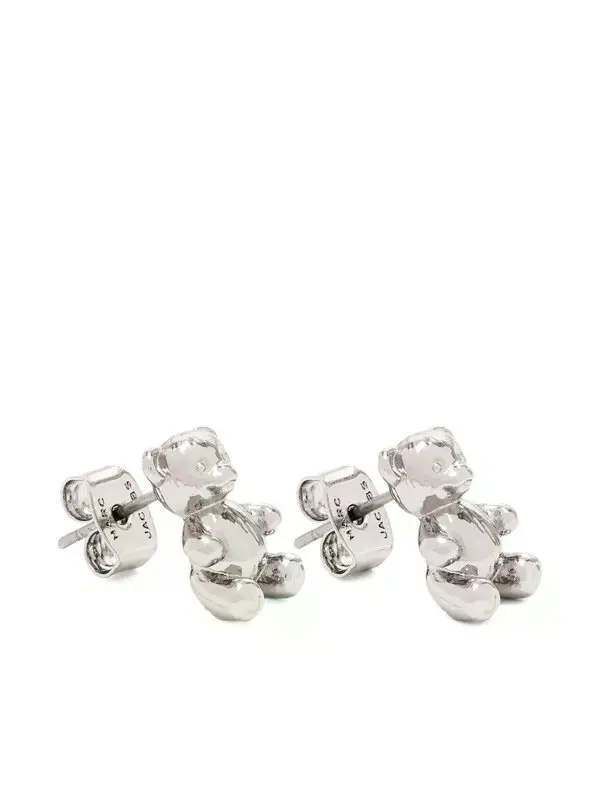 Marc Jacobs Teddy Bear Stud Earrings