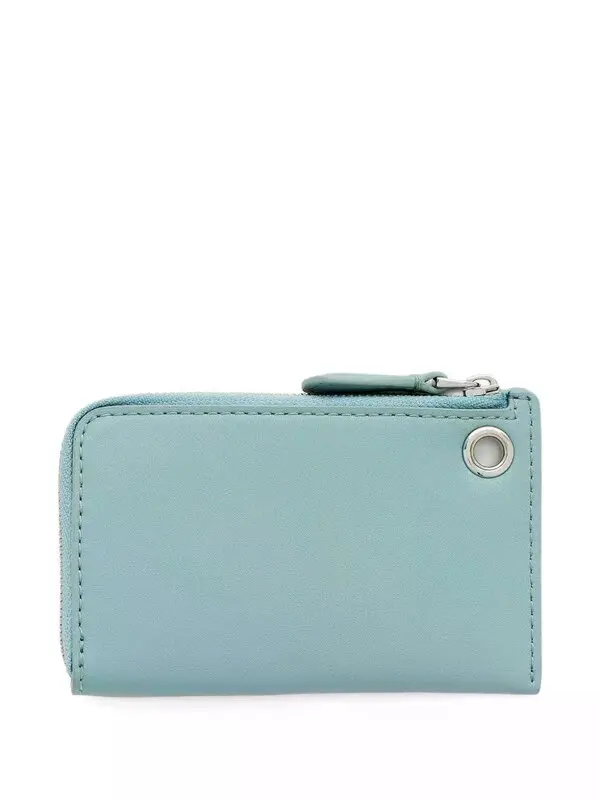 Marc Jacobs The Coin Purse Zip Leather Wallet - Blue