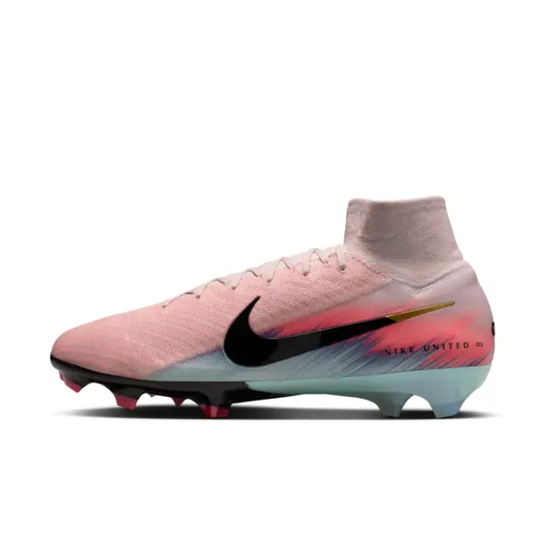 Nike United Mercurial Superfly Elite Firm-ground High-top Soccer Cleats - Pink