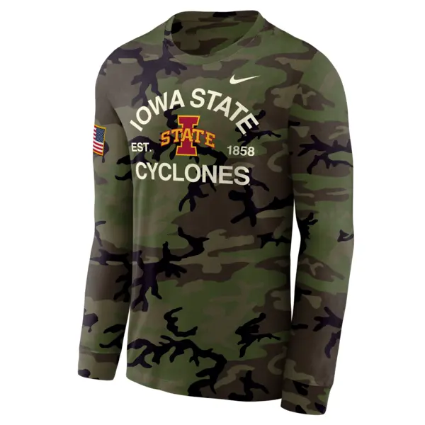 Nike Iowa State Cyclones Legend Dri-fit Long-sleeve T-shirt - Green
