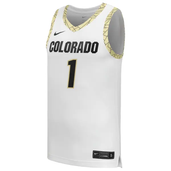 Nike Colorado Basketball College Replica Jersey - White