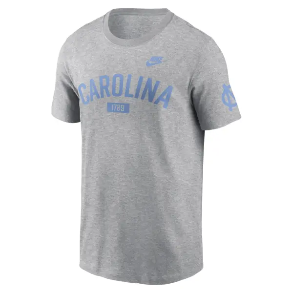 Nike North Carolina Legacy Arch 2-hit College T-shirt - Grey