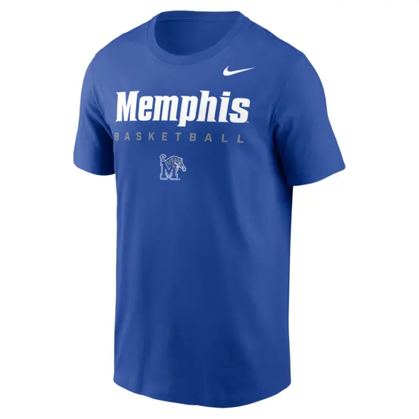 Nike Memphis Tigers Legend Basketball Short-sleeve T-shirt - Blue