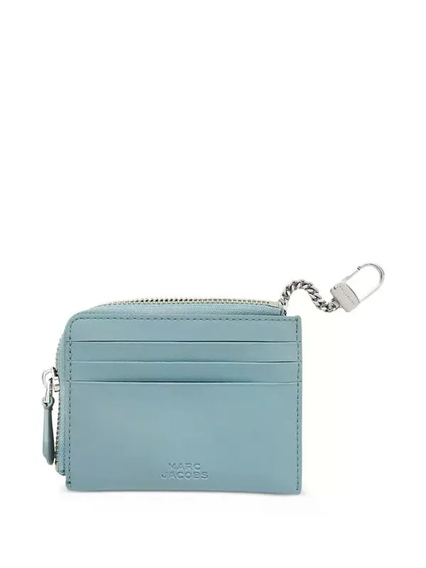 Marc Jacobs Top-zip Leather Wallet - Blue