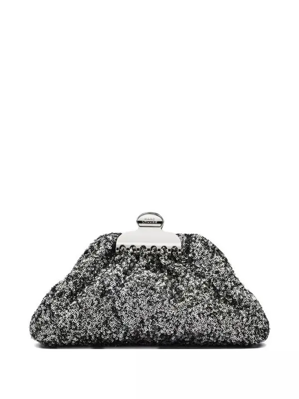 Marc Jacobs Sequin-embellished Clutch With Chain Strap