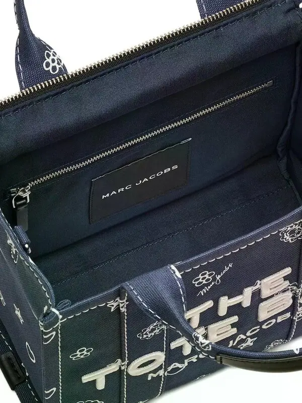 Marc Jacobs Small Bandana Tote Bag - Blue
