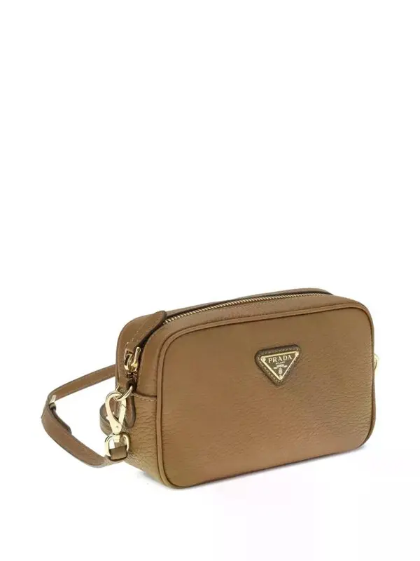 Prada Leather Crossbody Bag - Neutrals
