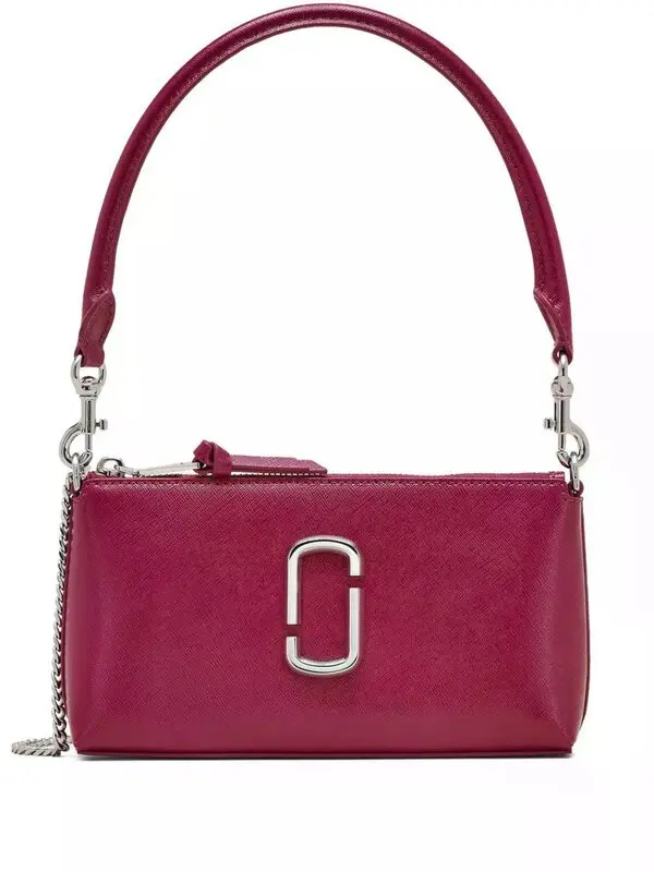 Marc Jacobs The Pochette Logo-plaque Cross Body Bag - Pink