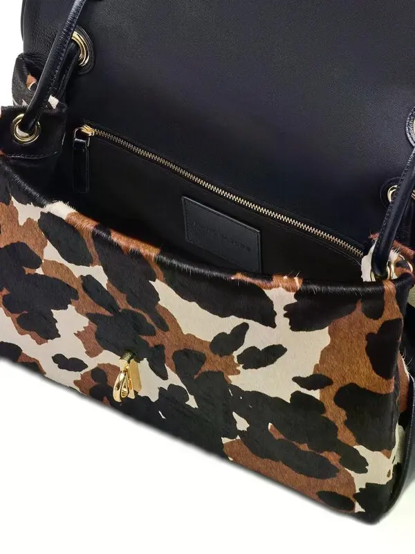 Marc Jacobs Large Dual Hair-calf Shoulder Bag - Brown