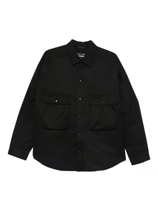 Comme Des Garçons Flap-pocket Jacket
