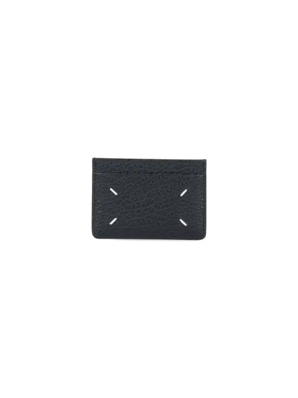 MAISON MARGIELA Four Stitches" Card Holder - Black