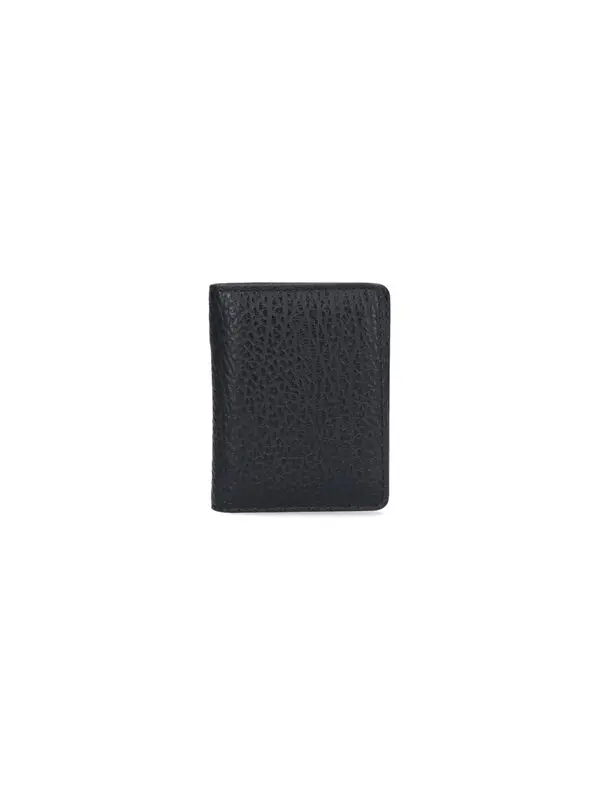 MAISON MARGIELA Leather Cardholder - Black