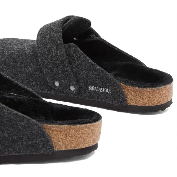 BIRKENSTOCK Loma Felt Shearling Slip-on