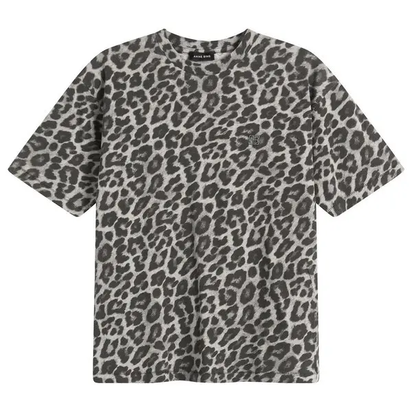 ANINE BING Cohen Print T-shirt - Leopard