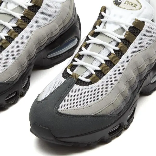 Nike Air Max 95 Big Bubble Sneakers - Black/medium Olive/light Graphite