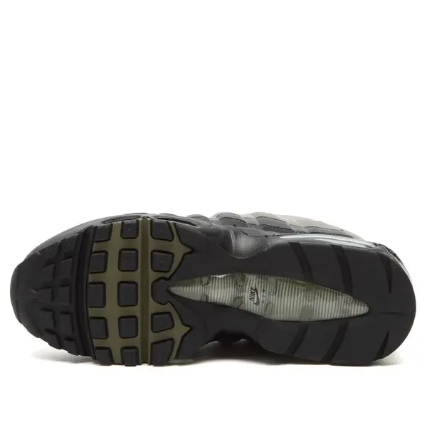 Nike Air Max 95 Big Bubble Sneakers - Black/medium Olive/light Graphite