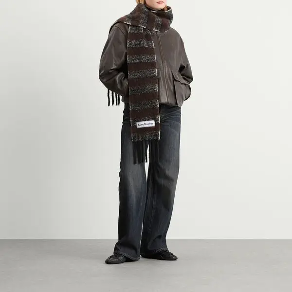 Acne Studios Vonkey Skinny Scarf