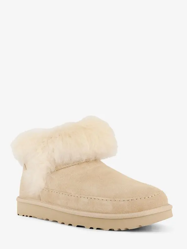 UGG Classic Ultra Mini Suede Boots - Beige
