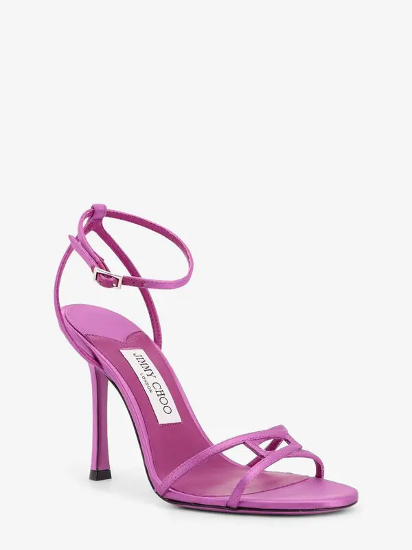 JIMMY CHOO Leo Satin - Purple