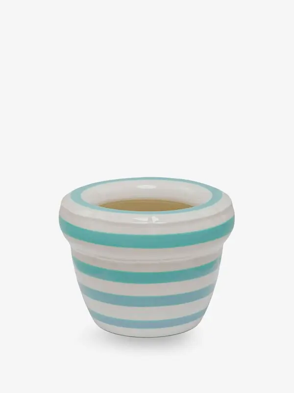 HOME STUDYO Louis Ceramic Vase - Blue