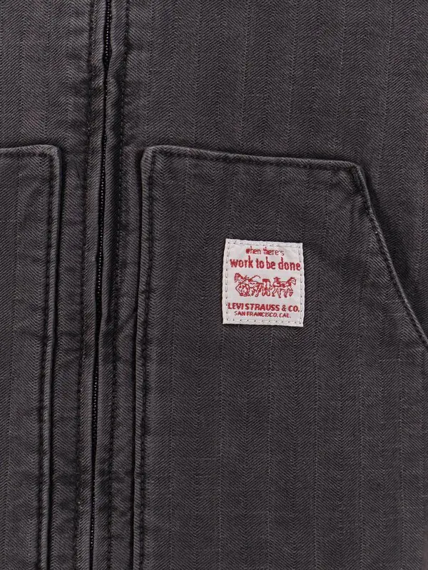 LEVI'S Sleeveless Denim Jacket